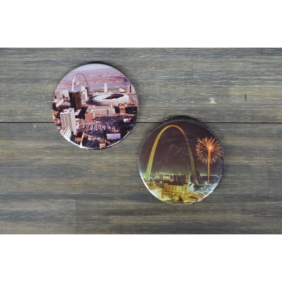 Unbranded | Accessories | Vintage St Louis Cityscape Button Pin Lapel ...